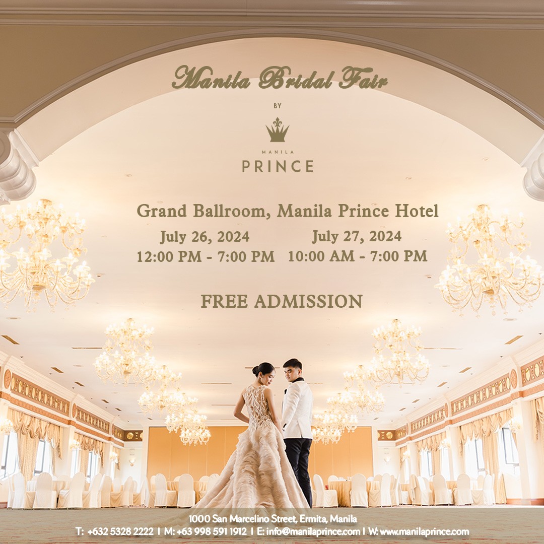 Manila Bridal Fair by Manila Prince Hotel: A Premier Wedding Showcase ...