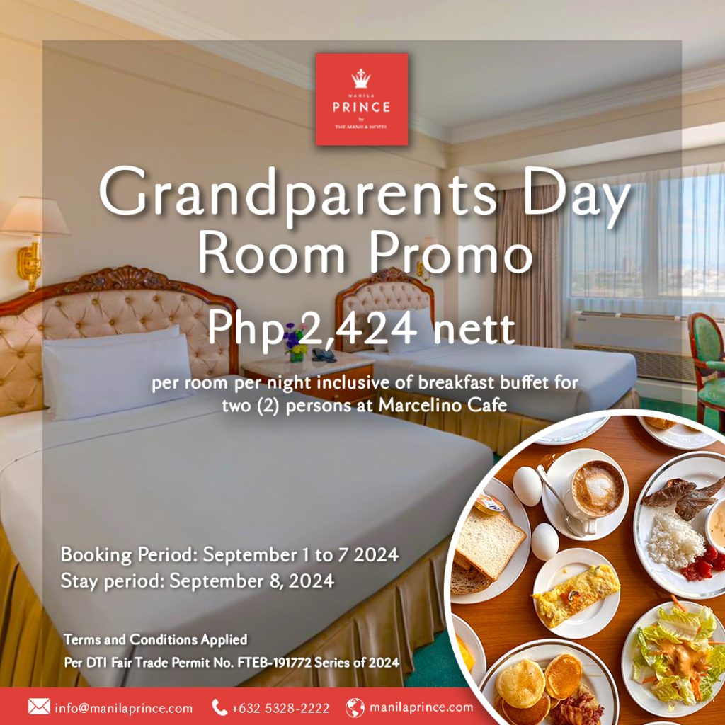 Celebrate Grandparents’ Day with a Heartwarming Staycation at Manila ...