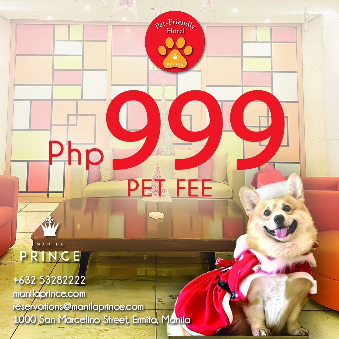 Manila Prince Hotel Introduces New, Lower Pet Fee – Manila Prince Hotel